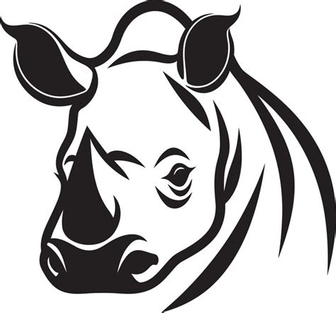 Premium Vector Vectorizing Rhino Artistic Mastery Unleashed Exploring