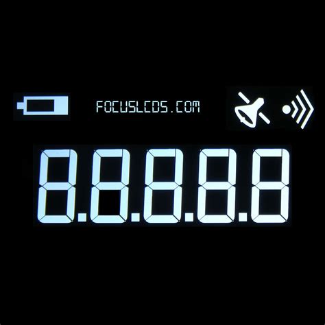 Largest Smallest Sizes For Segment LCD Display Custom Panel Focus LCDs