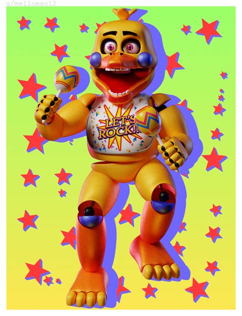 Rockstar Fanf Toy Chica