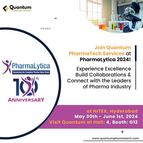 Experience The Future Of Pharmaceuticals With Quantum At Pharmalytica