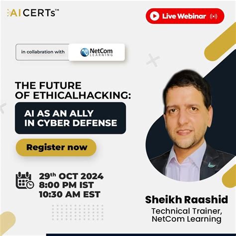 Cyberdefense Aiethicalhacking Aiinsecurity Techfuture Aiplusethicalhacker Ai Certs®