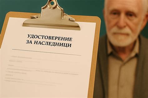 Удостоверение за наследници Как се вади ТОП услуги