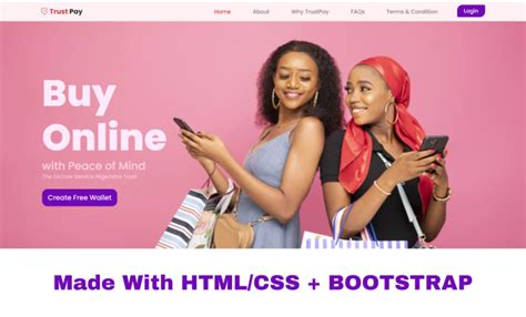 Convert Your Ui Design To Html Css And Bootstrap By Htmlbuddy Fiverr