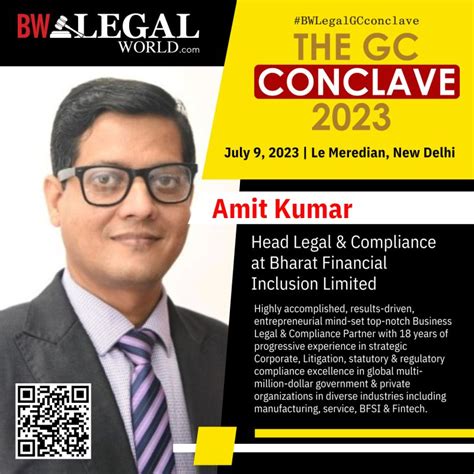 Amit Kumar On Linkedin Thanks To Bw Legal World And Team For Giving Me