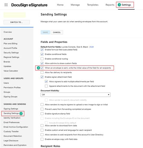 How Do I Share The Information In All Fields With All Recipients When Sending A Document