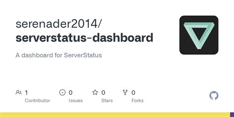 Github Serenader2014serverstatus Dashboard A Dashboard For Serverstatus