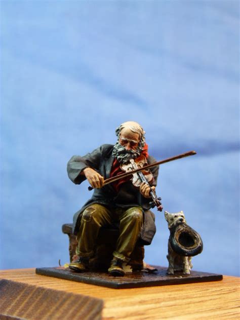 The Old Fiddler Completed PlanetFigure Miniatures