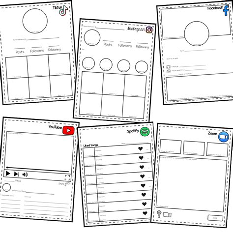 Social Media And Digital Platform Templates Made By Teachers