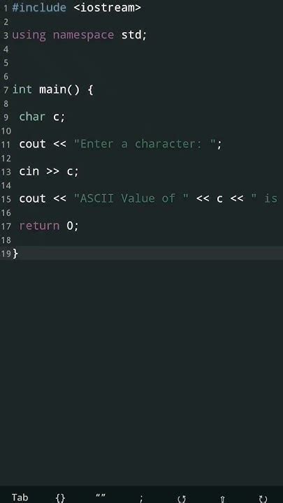 C Program To Find Ascii Value Of A Character Programming Subscribe