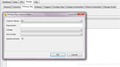 Sqlite Expert 设置自增主键sqlite Expert 设置主键 Csdn博客