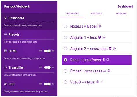 Github Linuxenkounstuck Webpack Webpack Quick Project Creation Gui