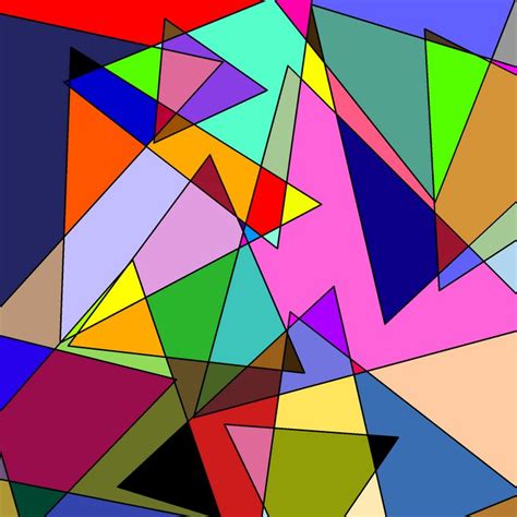 Triangle Abstract Pattern