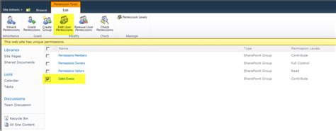Sharepoint Journey Sharepoint Permissions Overview