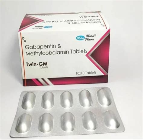 Gabapentin Methylcobalamine Tablet At ₹ 100 Stripe Gabapentin And Methylcobalamin Tablet In