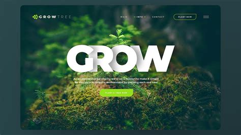 Создание красивого сайта с parallax эффектом и анимацией заголовка