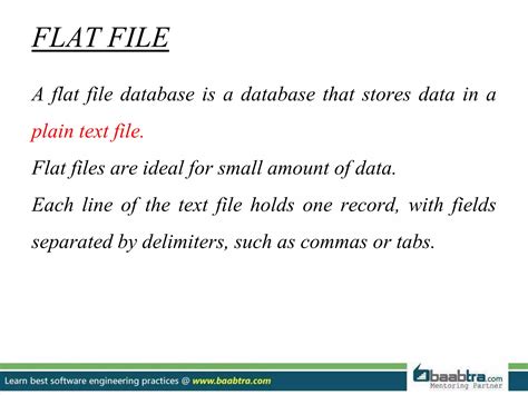 Database And Types Of Database Pptx Databases Computer Software