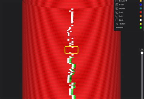 500 Start Point Visualization Missing · Issue 12681 · Ultimakercura · Github