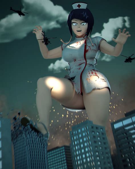 Rule 34 1girls 3d 3d Artwork Blood Building Destruction City Clouds