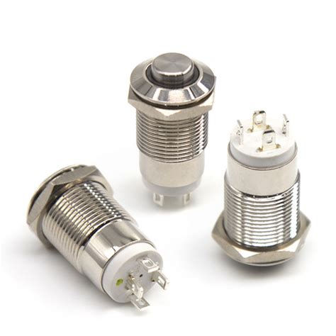 China Metal Push Button Switch Manufacturers Suppliers