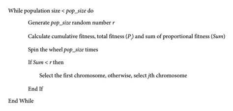 steps of roulette wheel selection [32] download scientific diagram