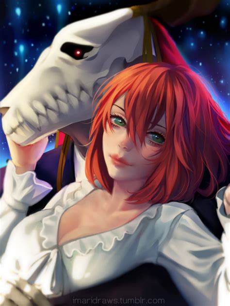 Mari Draws Chise X Elias Mahoutsukai No Yome