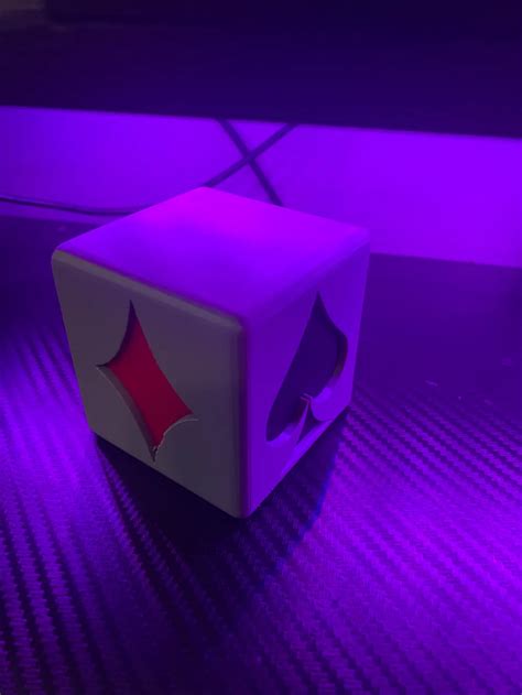 Euchre Cube Free 3d Print Model Makerworld