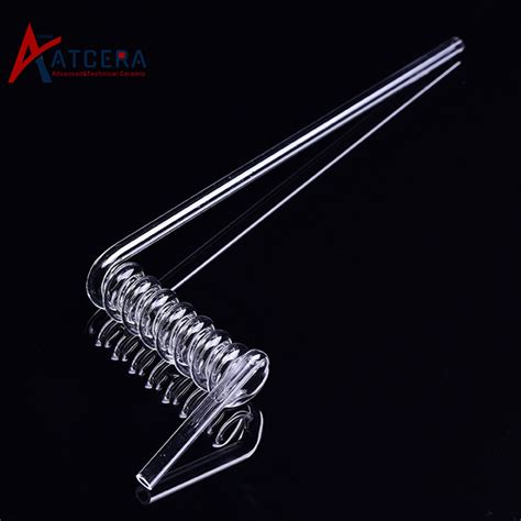 Quartz Helical Tube Fused Silica Spiral Tubing Supplier Atcera