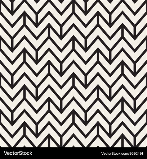 Seamless Chevron Zigzag Diagonal Lines Royalty Free Vector
