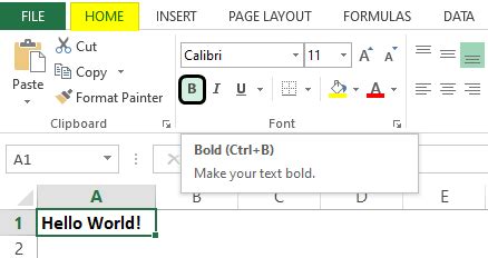 Formatting Text In Excel Examples On How To Format Text In Excel