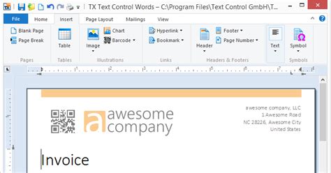 Tx Text Control Net For Windows Forms Professional X18 Sp2