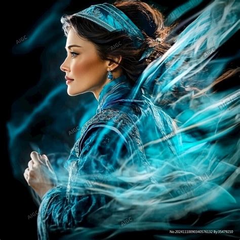 Ai创作图灵性之美 飞仙画像 数码特效后期 飞鸟的美人 唯美飘逸活力梦幻 飘逸梦幻灵动 绚丽欧美 飘逸的仙女 梦幻太极 创意人像作品 神奇之美