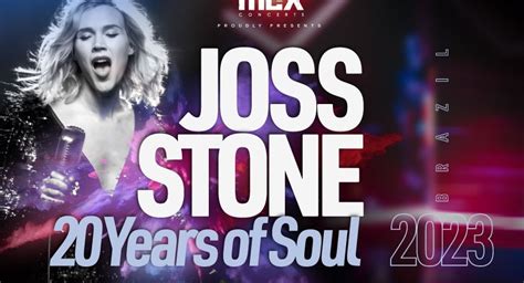 Joss Stone Anuncia Shows De Sua Turnê Mundial “20 Years Of Soul World