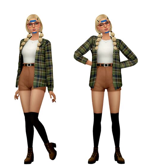 Ts4 Maxis Match Lookbook 2