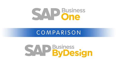 Sap Business One Vs Sap Business Bydesign Consultare