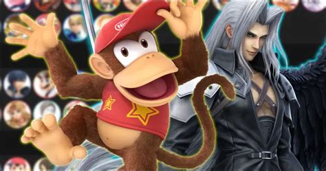 Tweek Releases New Match Up Charts For Both Sephiroth And Diddy Kong In