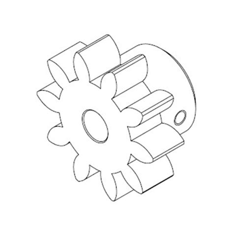 Gear Wheel For Potentiometer