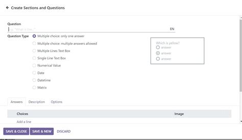 Odoo 16 Survey App Odoo 16 Community Edition Book