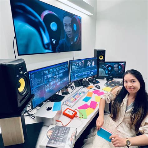 🎞️fighting Backs Team Working On The Editing Suite We Have A Good Story About Aapi Women