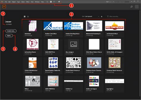 مقدمة إلى برنامج أدوبي إليستريتور Adobe Illustrator والتعرف على واجهته