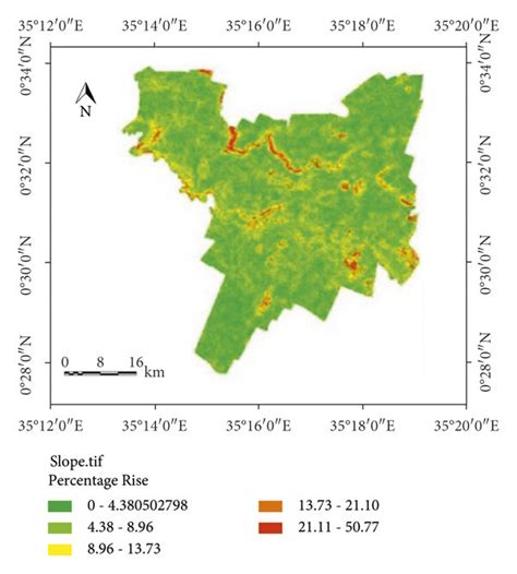 Flood Conditioning Maps A Elevation B Slope C Flow Direction Download Scientific