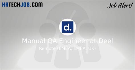 hr tech feed on linkedin manual qa engineer at deel