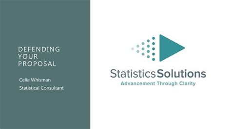 Preparing To Propose Your Quantitative Research Pptx Technology And Computing