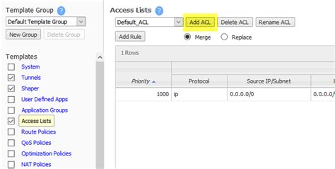 Access Control Lists ACL