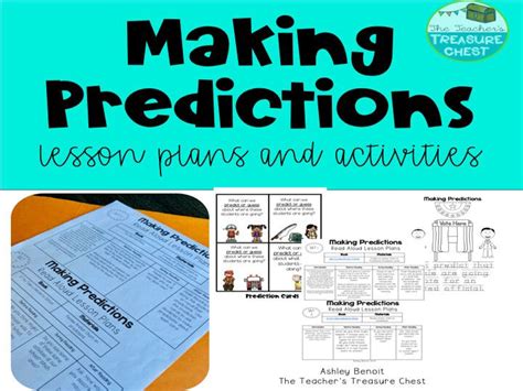Making Predictions Lesson Plans And Literacy Centers Store The Teacher S Treasure Chest