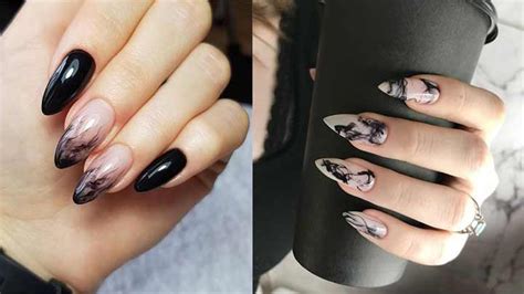 42 طرح ناخن بیبی بومر مشکی؛ کلاسیک و مدرن مجله اکالا