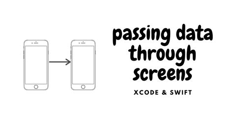 How To Pass Data Through Segues In Xcode With Swift Youtube