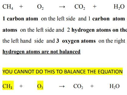 Balancing Chemical Equations Booklet IGCSE Chemistry Edexcel Teaching Resources
