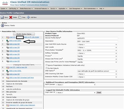 Solved Why After Create A Device Profile Directory Number I Have No Logout Option 6921