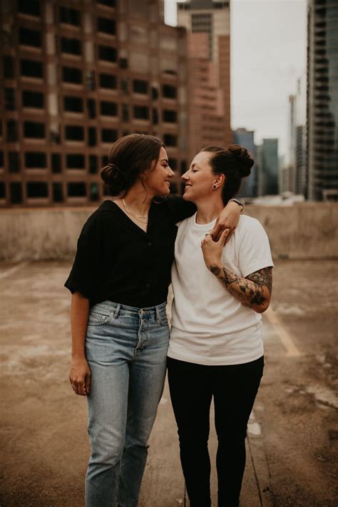 Moody Same Sex Couple Photos In Downtown Austin Tx Natalie Leonnig