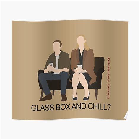 Twin Peaks Glass Box Poster By Valentinahramov Redbubble